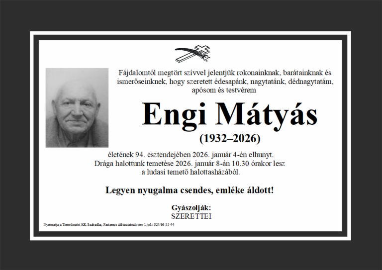 Posmrtnice – JKP Pogrebno Subotica